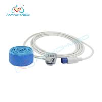 China TPU Pediatric 3 Meter Reusable Spo2 Sensor Finger Clip Type for sale