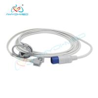 China TPU Pediatric 3 Meter Reusable Spo2 Sensor Finger Clip Type for sale