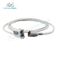 China NIHON KOHDEN 9Pin 3M Gray Reusable SpO2 Sensor For Pediatric for sale