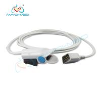 China NIHON KOHDEN 9Pin 3M Gray Reusable SpO2 Sensor For Pediatric for sale