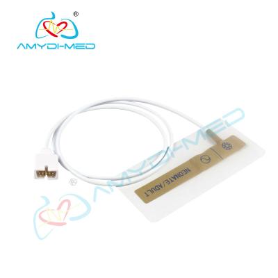 China Compatible Nihon Kohden DB9 9Pin Disposable SpO2 Sensor Adult Pediatric Infant Neonate 0.9m for sale