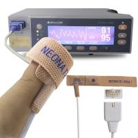 China Disposable SpO2 Sensor Compatible OHMEDA Adult Neonate DB9 9Pin 0.9m for sale