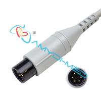 China TPU ECG Cable with 5 Lead Snap Leadwires 0.9m Compatible Mindray GOLDWAY Spacelabs for sale
