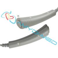 China Gray TPU Fetal Ultrasound Probe Round 6 Pins 1.0 MHz Toco Transducer 3m for sale