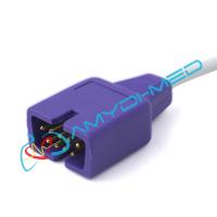China Disposable SpO2 Probe 9 Pin DB9 for Nellcor Oximax Adult Neonate 90cm Cable for sale