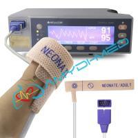 China Disposable SpO2 Probe 9 Pin DB9 for Nellcor Oximax Adult Neonate 90cm Cable for sale