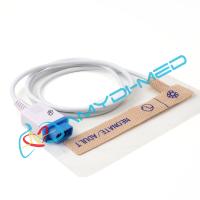 China Disposable SpO2 Sensor for GE Ohmeda DB9-9P Neonate Adult 90cm CE ISO for sale