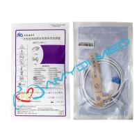 China Disposable SpO2 Sensor for GE Ohmeda DB9-9P Neonate Adult 90cm CE ISO for sale
