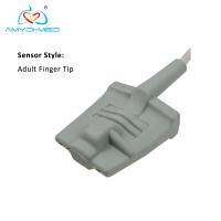 China Mindray SpO2 Sensor 3ft TPU DB9 9 Pin Connector Adult Finger Tip Reusable CE ISO13485 for sale