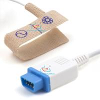 China Disposable SpO2 Sensor for GE Ohmeda DB9-9P Neonate Adult 90cm CE ISO for sale