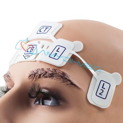 China Pediatric Disposable Forehead Adhesive EEG Sensor 6 Electrodes for Masimo Module for sale