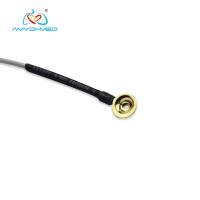 China OEM EMG Cable With Sliver Plating Cup Electrodes Shielding ISO13485 Certificate for sale