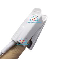 China Medical Reusable Nellcor Ds100a SpO2 Sensor Adult Finger Clip 1m TPU Cable for sale