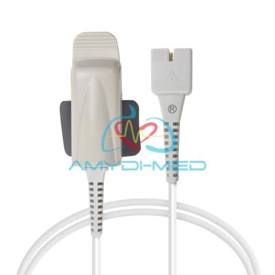 China Nellcor Reusable Finger Clip SpO2 Sensor DB9 7P 1m TPU Gray CE ISO13485 for sale