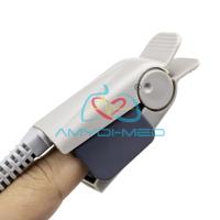 China Nellcor Reusable Finger Clip SpO2 Sensor DB9 7P 1m TPU Gray CE ISO13485 for sale