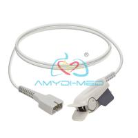 China Nellcor Reusable Finger Clip SpO2 Sensor DB9 7P 1m TPU Gray CE ISO13485 for sale