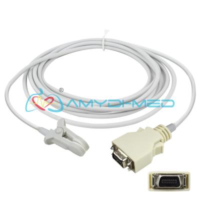 China Reusable Colin 14 Pin Ear SpO2 Sensor 3m Cable for Adult Pediatric Neonate for sale