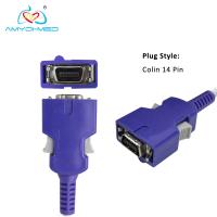 China Colin 14P Nellcor Pediatric Spo2 Sensor Pulse Oximeter Sensor 9.8ft TPU Cable for sale