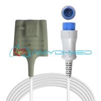 China Mindray SpO2 Sensor 3ft TPU DB9 9 Pin Connector Adult Finger Tip Reusable CE ISO13485 for sale