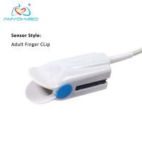China Mindray T8 Reusable Adult SpO2 Sensor Round 7P Finger Tip 3m TPU Cable for sale
