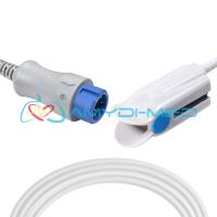 China Mindray T8 Reusable Adult SpO2 Sensor Round 7P Finger Tip 3m TPU Cable for sale