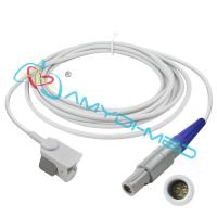 China Goldway 5P Finger Clip SpO2 Sensor Adult Reusable Lemo Plastic Single 3m Cable for sale
