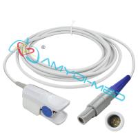 China Goldway 5P Finger Clip SpO2 Sensor Adult Reusable Lemo Plastic Single 3m Cable for sale