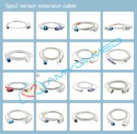 China USB Mini 9Pin 1m SpO2 Extension Cable Reusable Gray for Patient Monitor for sale