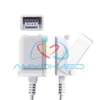 China USB Mini 9Pin 1m SpO2 Extension Cable Reusable Gray for Patient Monitor for sale