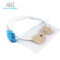 China Disposable  Adult Spo2 Sensor , Spo2 Probe Sensor 8 Pin Connector for sale
