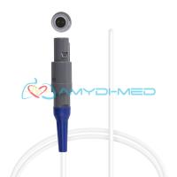 China Disposable Medical Temperature Probe ISO13485 White PVC for Hospital Adult Body Cavity 0.1C Accuracy for sale