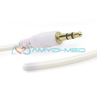 China Disposable Adult Cavity Temperature Probe 3.5 Dual Channel Round Head Plug CE ISO13485 for sale
