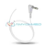 China Disposable Adult Skin Temperature Probe YSI400 6.3mm Mono to 1.78mm End Plug for sale