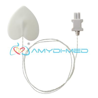 China Disposable Esophageal Rectal Temperature Probe PVC Cable 2P Plug for ICU Monitoring for sale