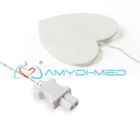 China Disposable Esophageal Rectal Temperature Probe PVC Cable 2P Plug for ICU Monitoring for sale