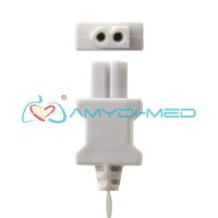China Disposable Esophageal Rectal Temperature Probe PVC Cable 2P Plug for ICU Monitoring for sale