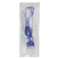 China Disposable Monopolar Electrosurgical Pencil Cable 4m PVC Blue for ESU for sale