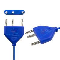 China Electrosurgical Forceps Kit Blue Monopolar Cautery Cable 4cm 16cm PVC for sale