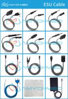 China Electrosurgical Grounding Pad Adult 245x145mm with 3m TPU Cable Compatible with Valleylab Erbe for sale