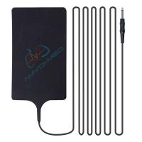 China Customized Reusable Silicone ESU Grounding Plate 6.3mm Patient Return Electrode for Electrosurgery for sale