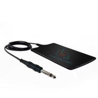 China Reusable Silicone Electrosurgical Patient Plate 6.3mm Adult Grounding Pad 3m Cable for sale