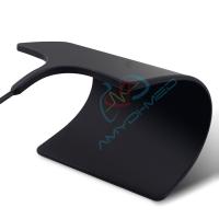 China Reusable Silicone Electrosurgical Patient Plate 6.3mm Adult Grounding Pad 3m Cable for sale
