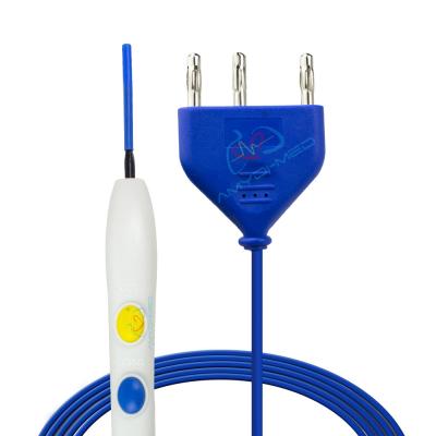 China Medical Disposable Monopolar Cautery Cable ESU Pencil Without Blade 4cm 8cm 10cm 12cm 16cm for sale