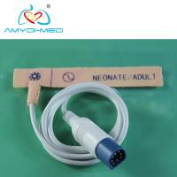 China Disposable SpO2 Sensor Semicircle 8 Pin 0.9m for HP M3 M4 MP20 Neonate Adult for sale