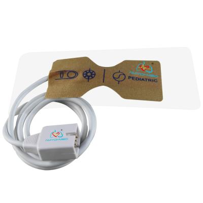 China Disposable Neonate SpO2 Sensor PVC DB9 9Pin 90cm Compatible Datex Ohmeda for sale