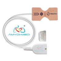 China Disposable SpO2 Sensor DB9 9 Pin Pediatric Probe for Nihon Kohden 0.9m for sale