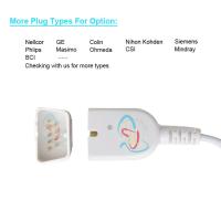 China Disposable SpO2 Sensor DB9 9 Pin Pediatric Probe for Nihon Kohden 0.9m for sale