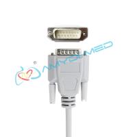 China 10 Lead Banana ECG Cable 2.4m for Nihon Konden DB15P EKG Lead Wires TPU for sale