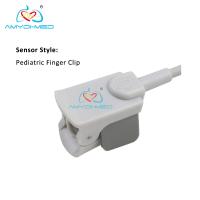 China Amydi Med DB9 7P Pediatric Finger Clip SpO2 Sensor 1.0M Gray Cable Reusable for Nellcor Monitors for sale
