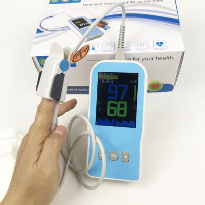 China Handheld Pulse Oximeter OLED Display 30-250 BPM SpO2 Monitor 3.2 Inch TUV Certified for sale